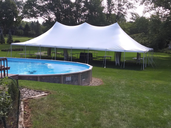 30’ x 60’ White Tent Rentals in Madison & Milwaukee for Weddings and ...